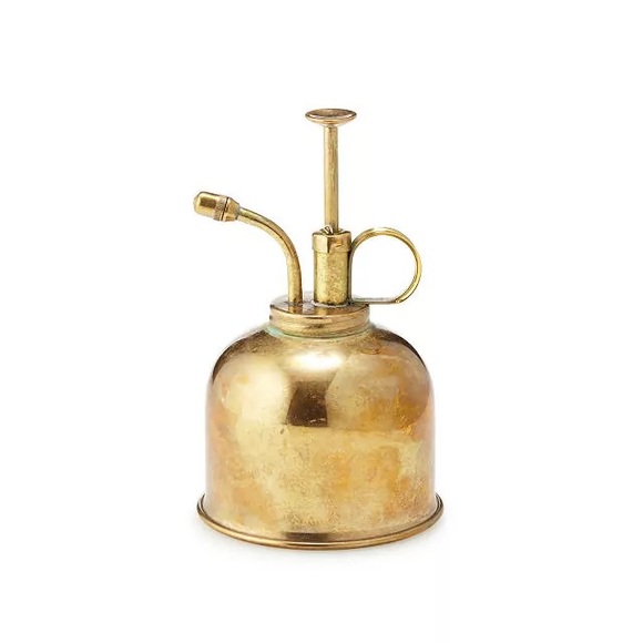 Vintage | Other | Mid Century Brass Pump Can Atomizer Mist Sprayer ...